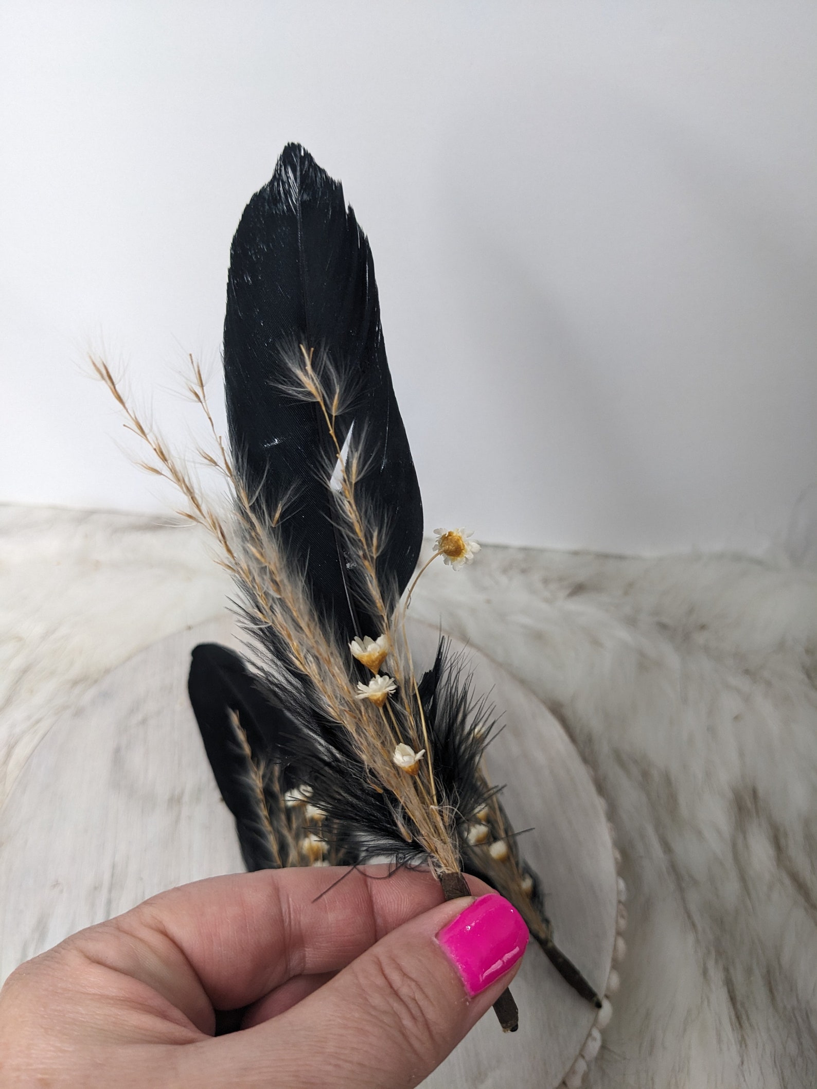 Rustic Hat Band Feathers. Hat Band Accessory. Custom Feather for Your ...