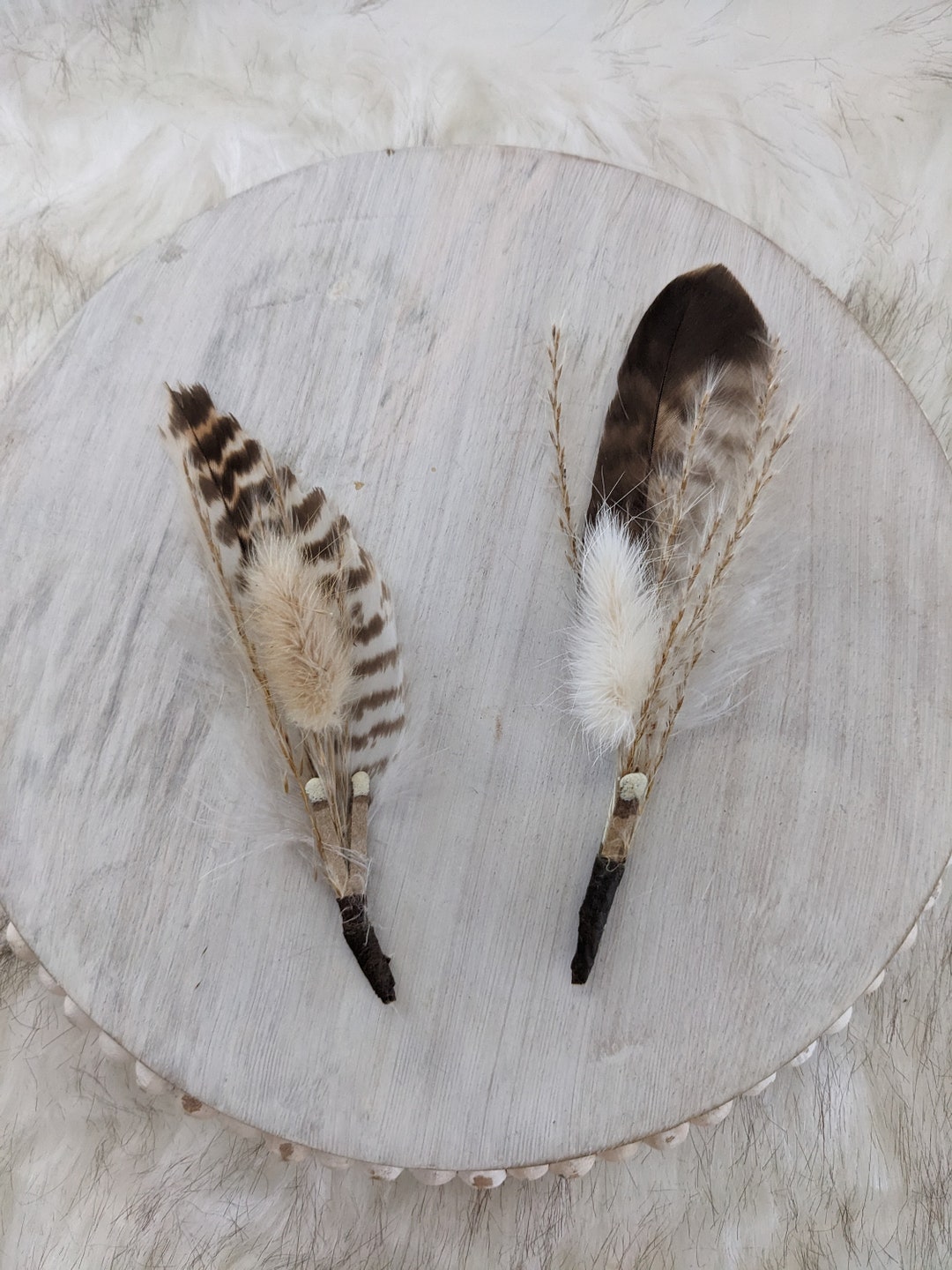 Feather Cluster for Your Hat/ Feather Hat Trim / Hat - Etsy Canada