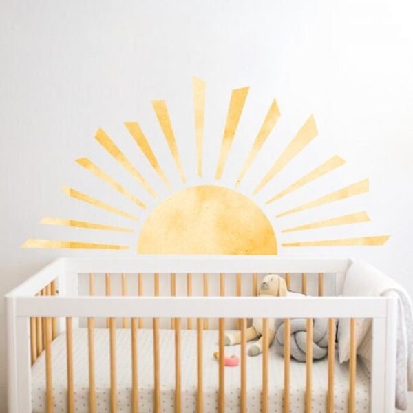 Sun Decal - Etsy