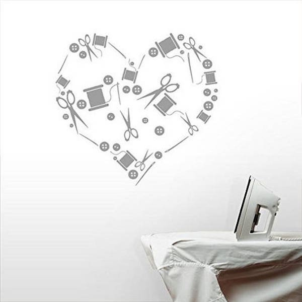 Sewing Wall Decal - Etsy