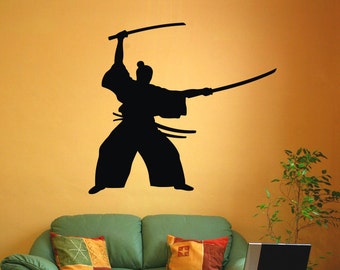 Samurai and Ninja Fighting Samurai Ninja Martial Arts Gift Office Mans ...