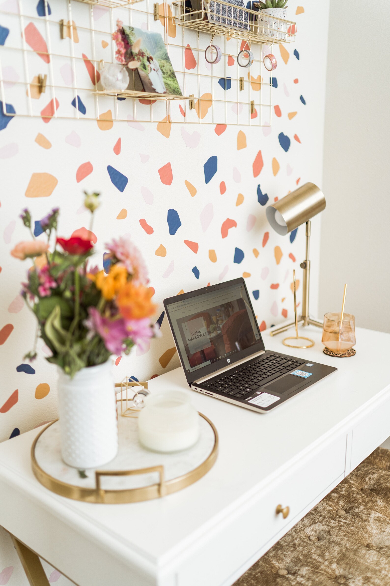 Terrazzo Wall Decals Stones Wall Sticker Terrazzo Sticker - Etsy