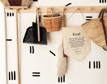 Colorful Line Wall Decals Minimalist Geometric Wall Stickers - Etsy