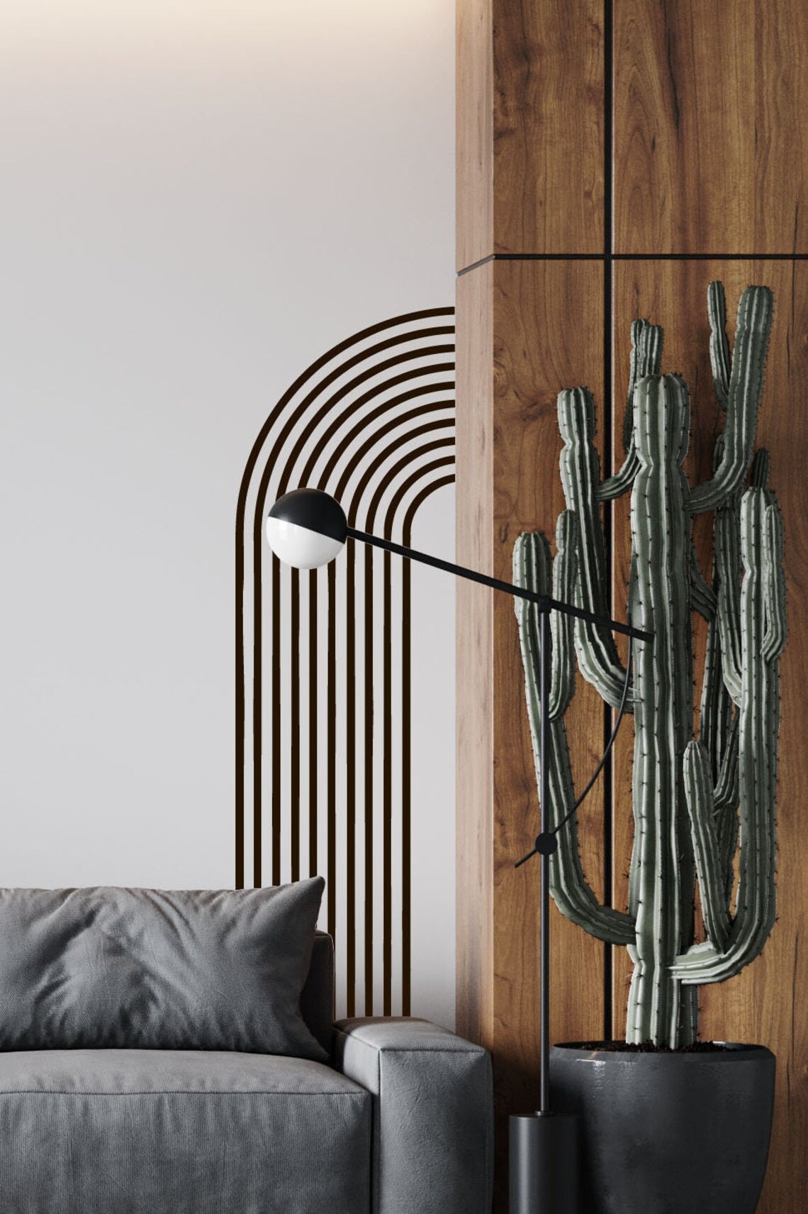 Half Arch Wall Decal Line Arch Decal Boho Arch Wall Decals - Etsy