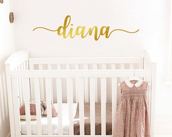 Custom Name Vinyl Decal, Personalized Name Vinyl Decal, Personalized ...