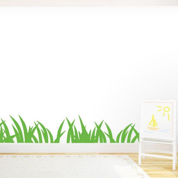 Grass Wall Decal - Etsy