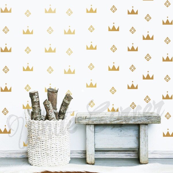 Crown Wall Decal - Etsy