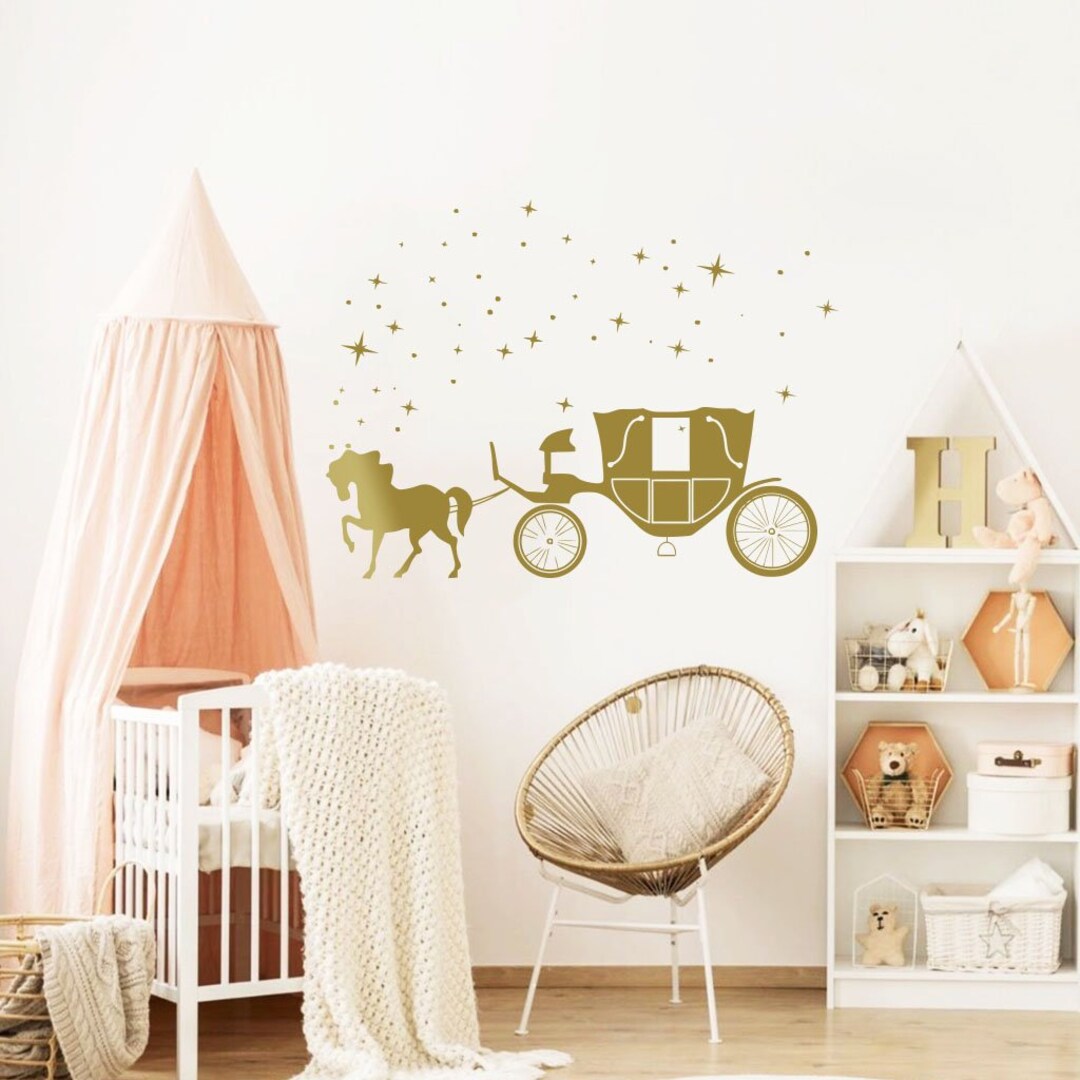 Princess Wall Decal Little Princess Wall Sticker, Stars Decal, Stars ...