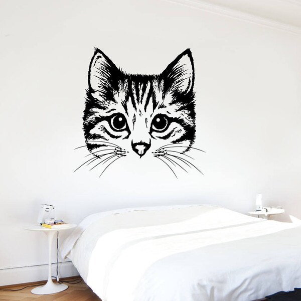 Cat Vinyl Art - Etsy
