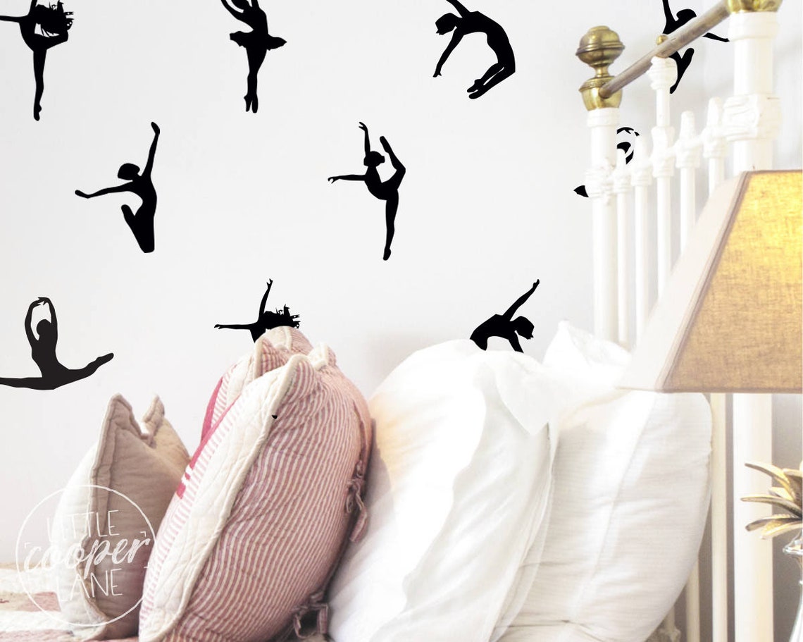 Ballet Dancer Wall Decal Ballet Wall Decal Dancer Girl | Etsy