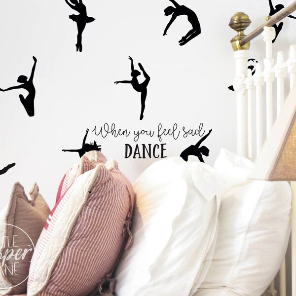 Dance Wall Decal - Etsy