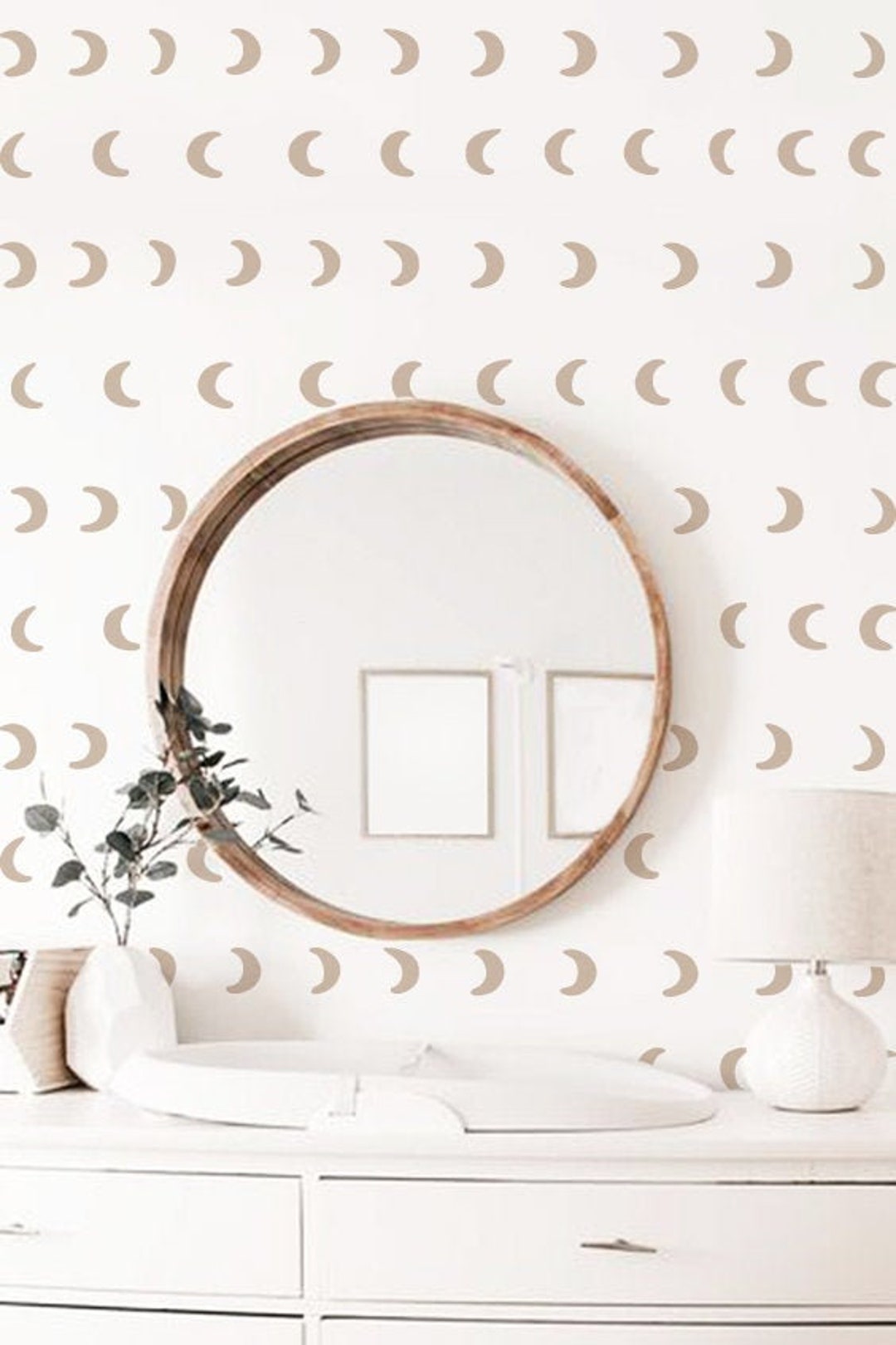 Moon Phases Wall Decal H72 - Etsy