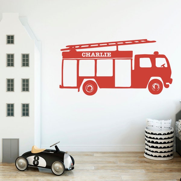 Fire Station Decal - Etsy