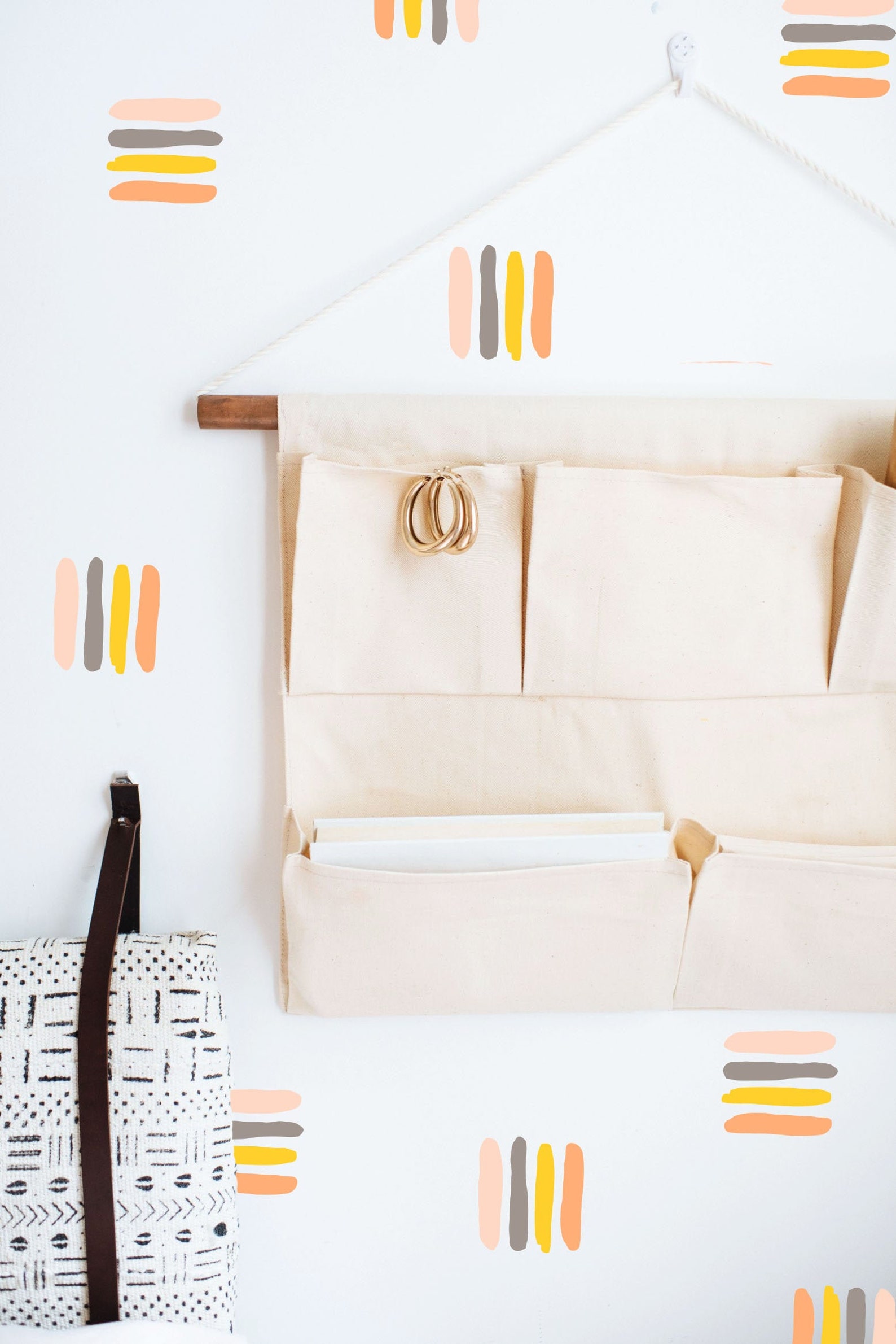 Strip Decal Hand Drawn Stripes Decal Multi Colored Strip - Etsy