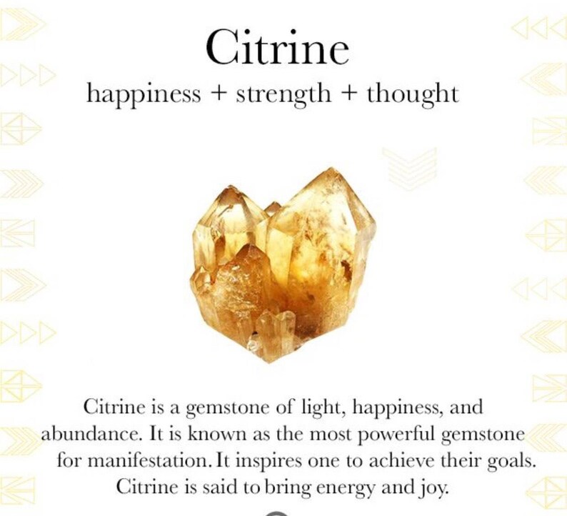 Tumbled CITRINE Crystal Polished Medium Size .75 1 Inch - Etsy