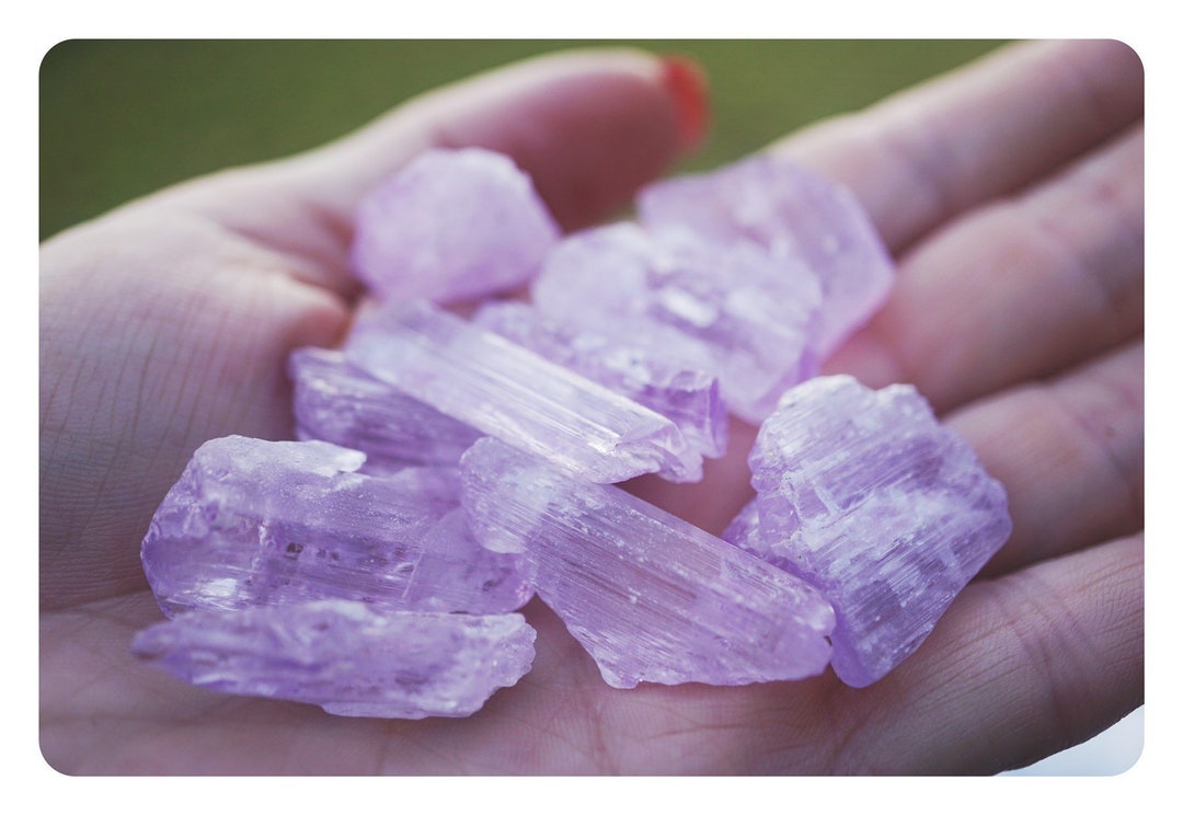 Rare Natural Pink Kunzite From Afghanistan AA Quality Spodumene Lithium ...