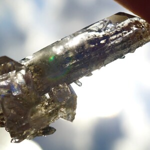Raw Chlorite Quartz With Natural Termination - This Healing Crystal is ...