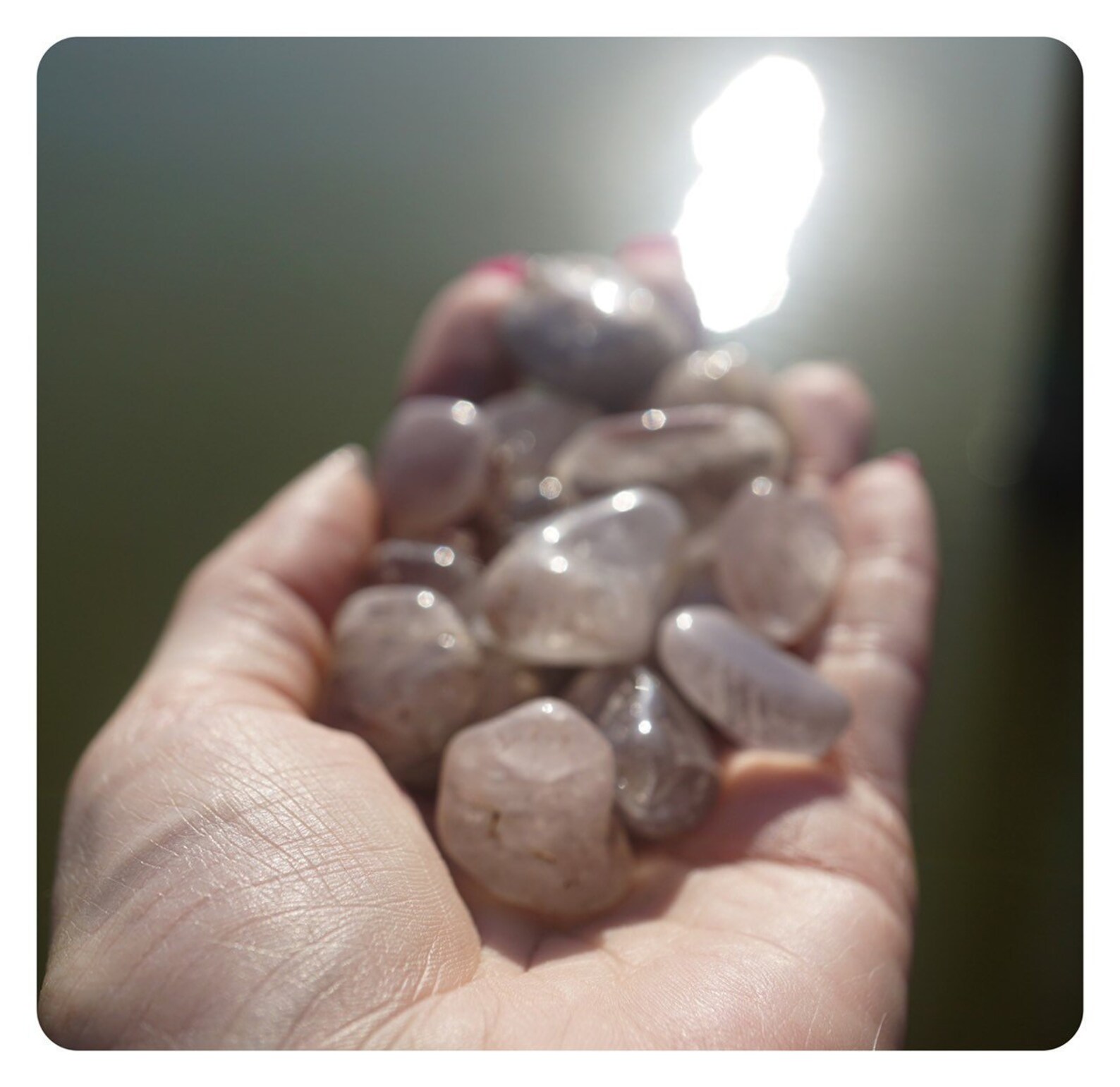 Tumbled LITHIUM Quartz Med & Large Stones 3/4 2.25 Inch Size | Etsy