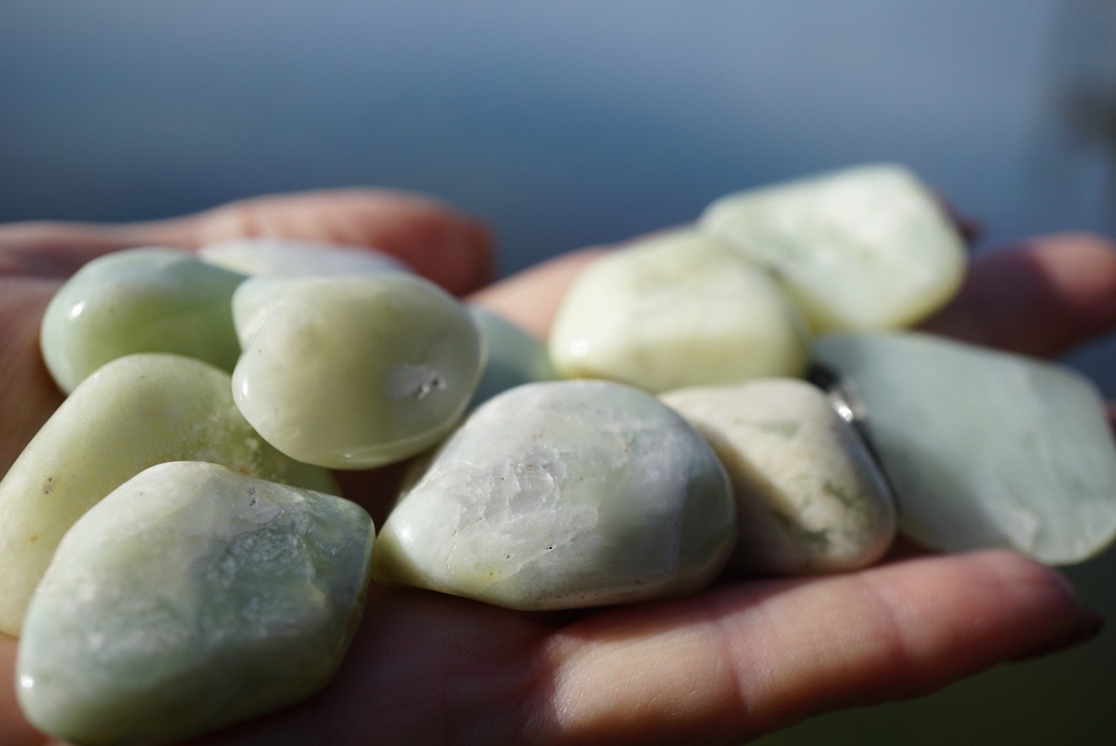 Tumbled Green JADE Stone Nephrite Jade Canada and Jadeite - Etsy