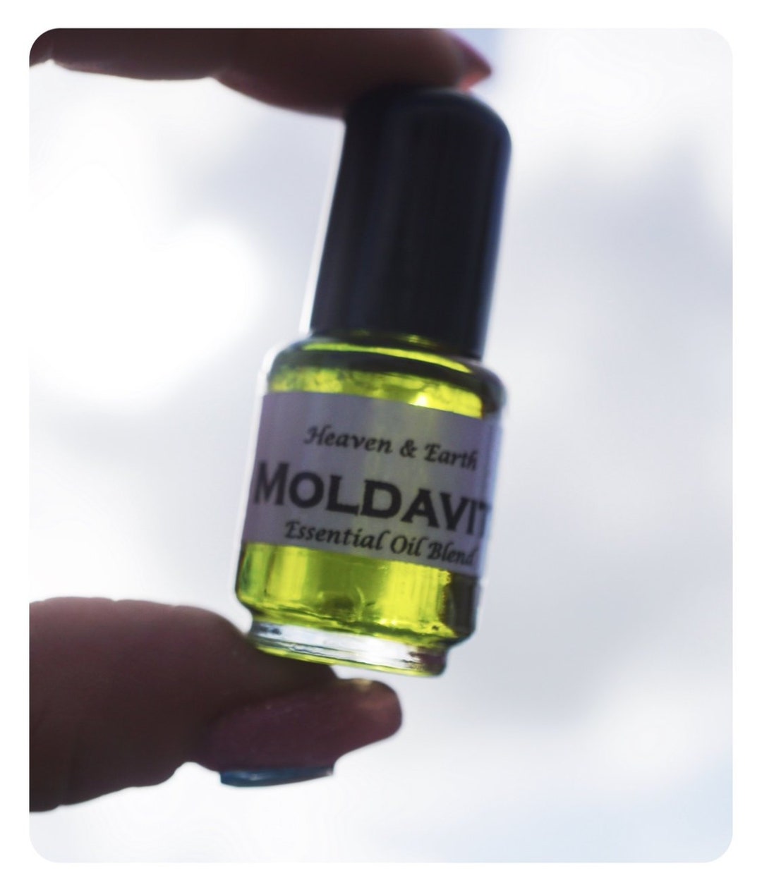 Genuine MOLDAVITE Oil With a Moldavite Dust in Every Bottle, Moldavite ...