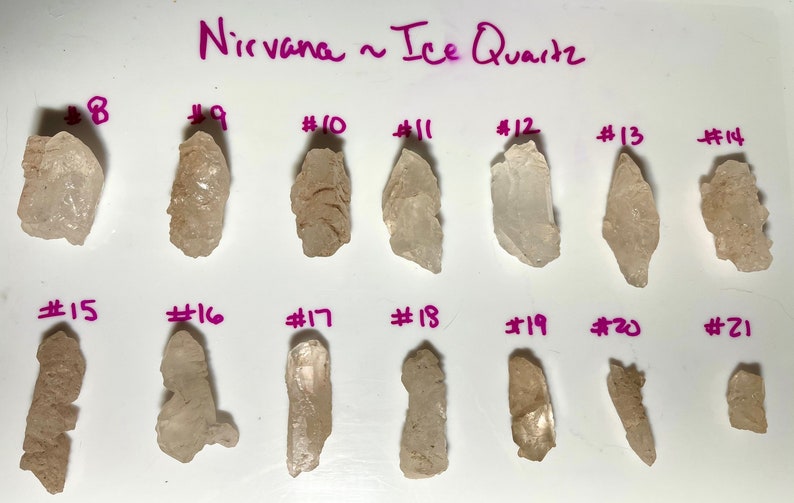 Nirvana Quartz Crystal With Lithium From the Himalayan Ice Caps of ...