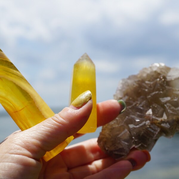 Gold Fluorite - Etsy