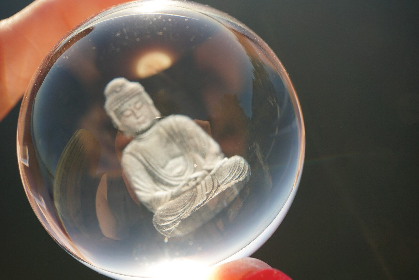 Polished Lead CRYSTAL BALL Sphere 65mm Clear Crystal | Etsy