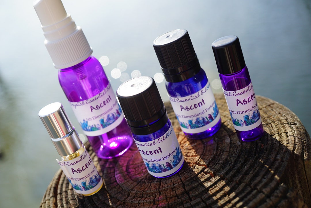 ASCENT, A 5th Dimensional Perfume. 10 Pure Essential Oils Blended With ...