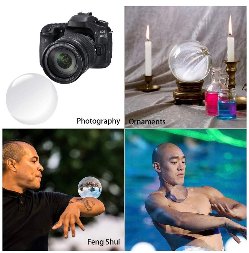 Polished Lead CRYSTAL BALL Sphere 65mm Clear Crystal | Etsy