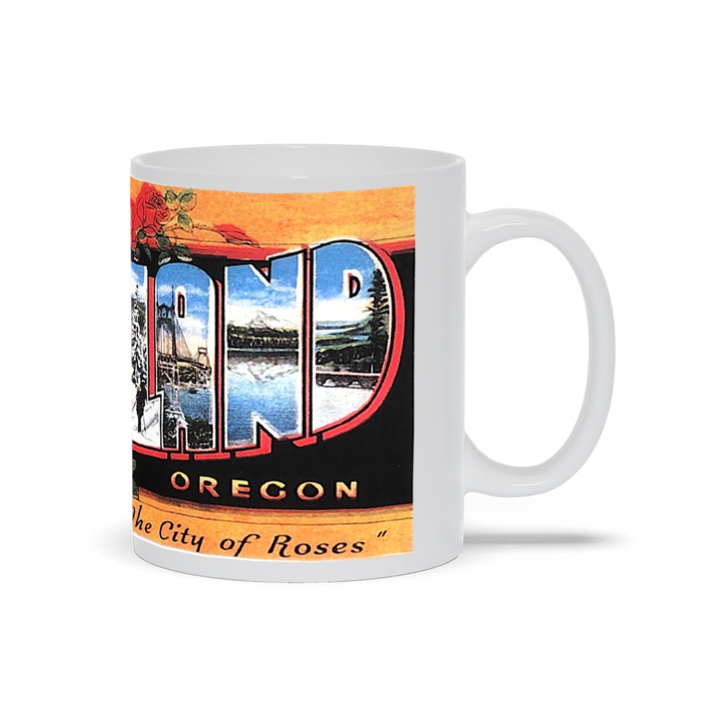 Portland Mug, Portland Oregon Gifts, Portland Souvenir, Portlandia ...