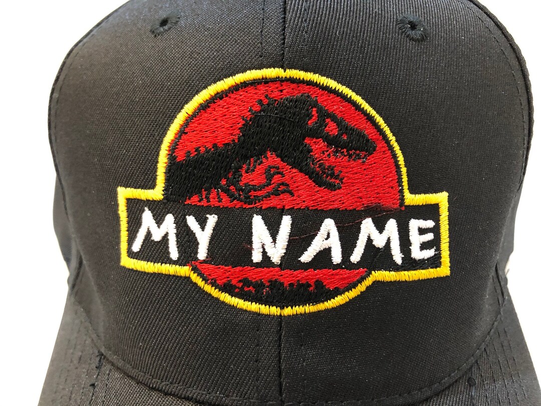 My Jurassic Custom Dinosaur Park Cap Baseball Cap Can Also - Etsy