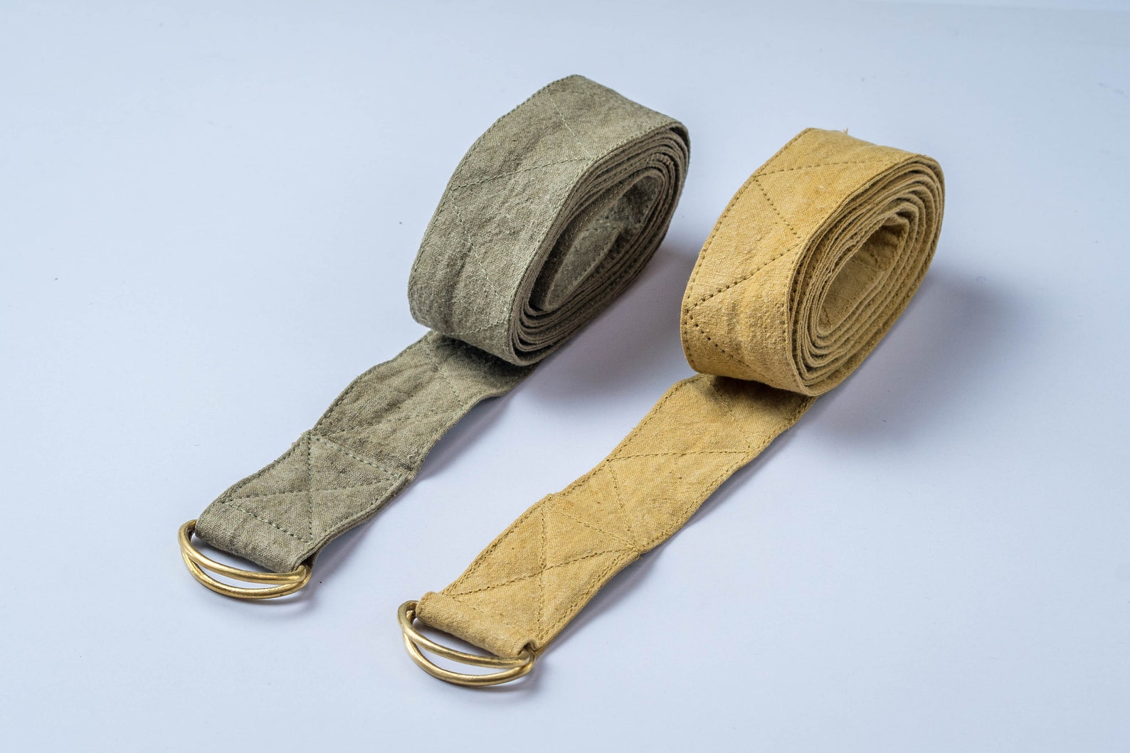Handmade Wild Hemp Cotton Yoga Stretching Aid Strap - Etsy UK