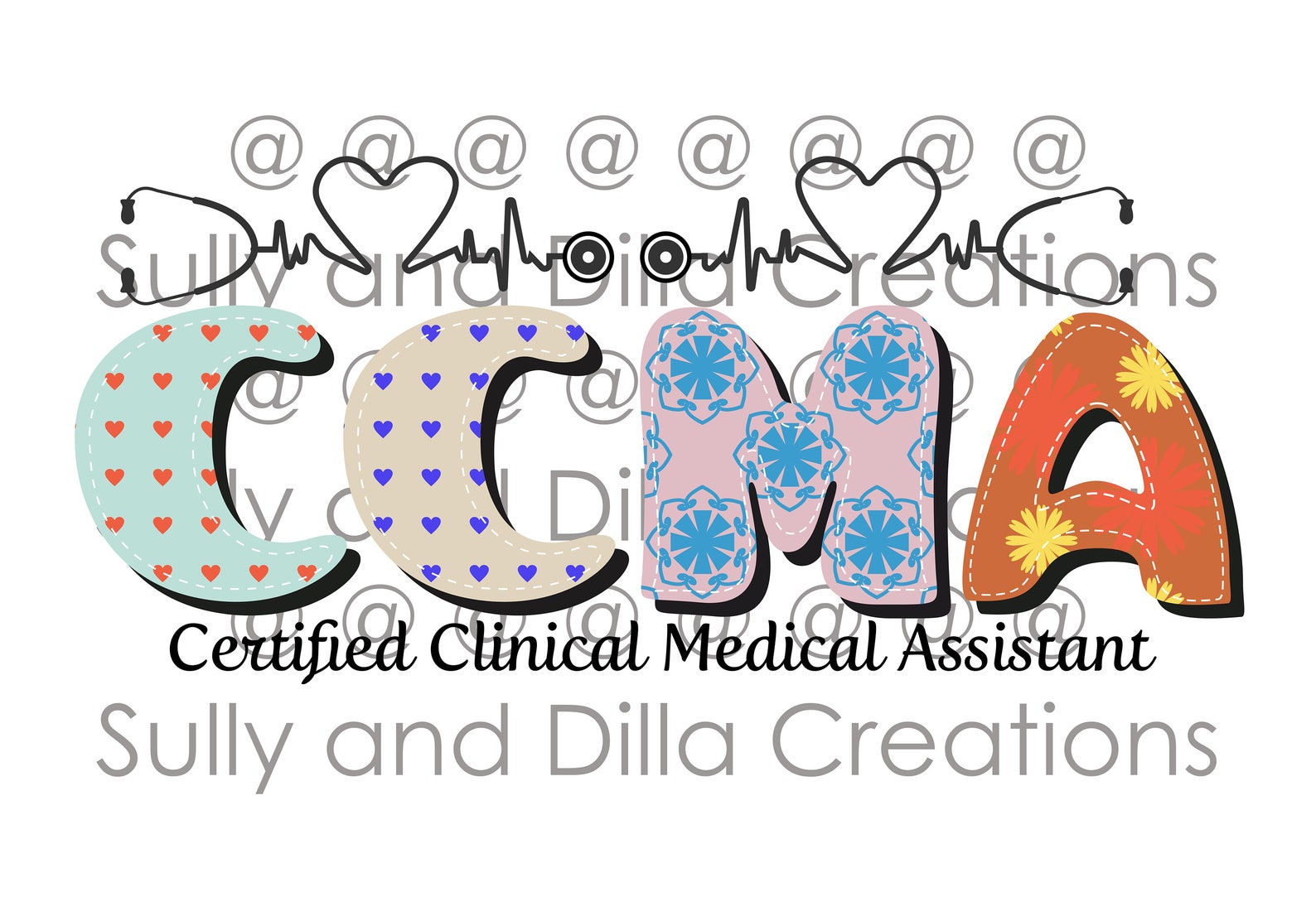 CCMA Certified Clinical Medical Assistant Png Sublimation Design - Etsy