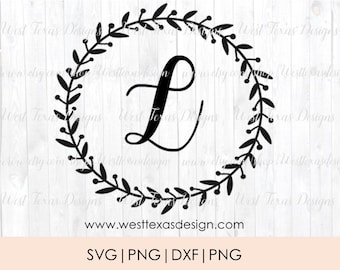 Letter L Monogram | Etsy