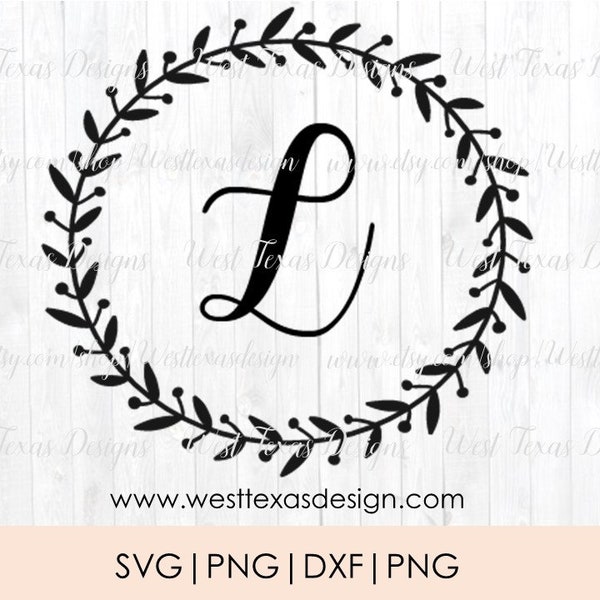 Monogram Letter L - Etsy