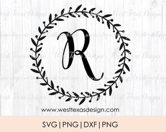 Monogram Letter R | Etsy