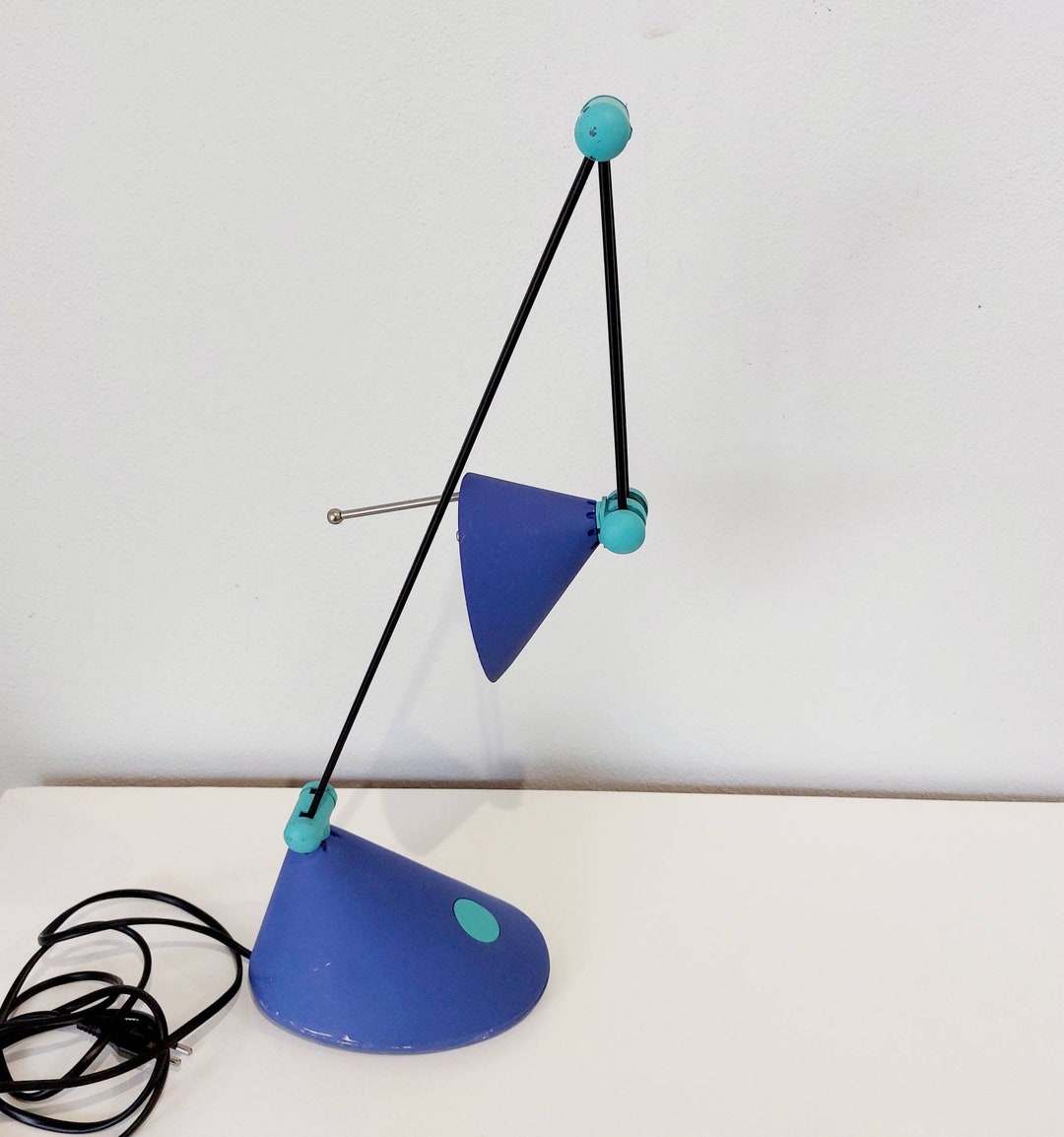 Space Age Table Lamp / Atomic Desk Lamp / Articulated Desk Lamp ...