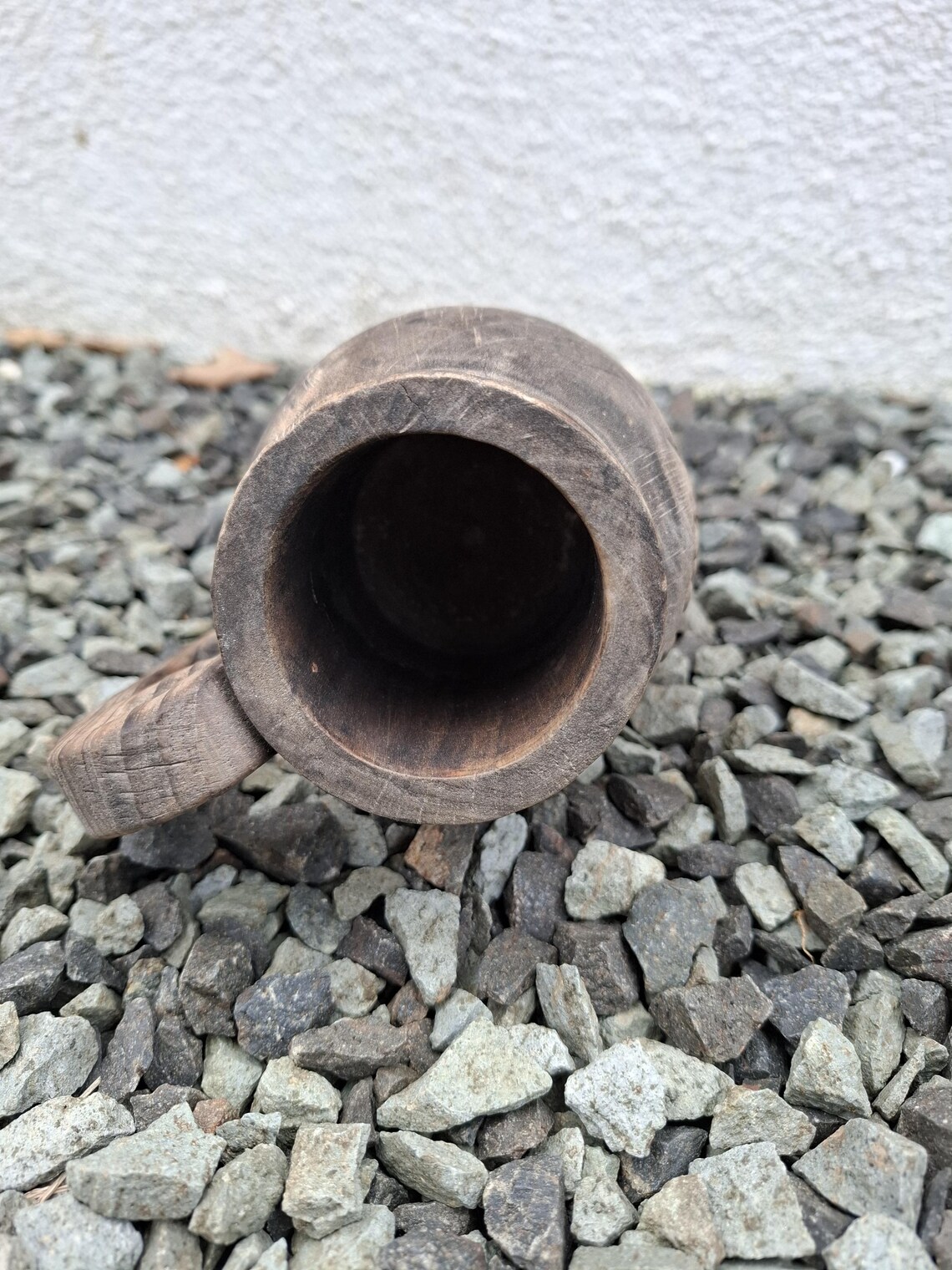 Folk Art Wooden Mug / Mortar / Kuksa Cup, Antique Wooden Mug, Primitive ...