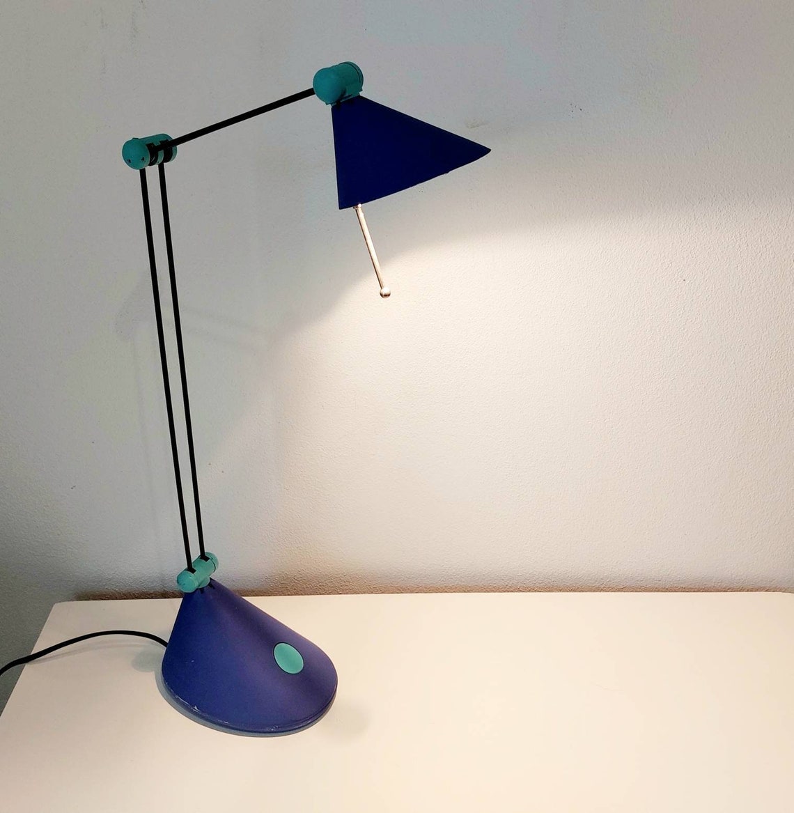 Space Age Table Lamp / Atomic Desk Lamp / Articulated Desk Lamp ...