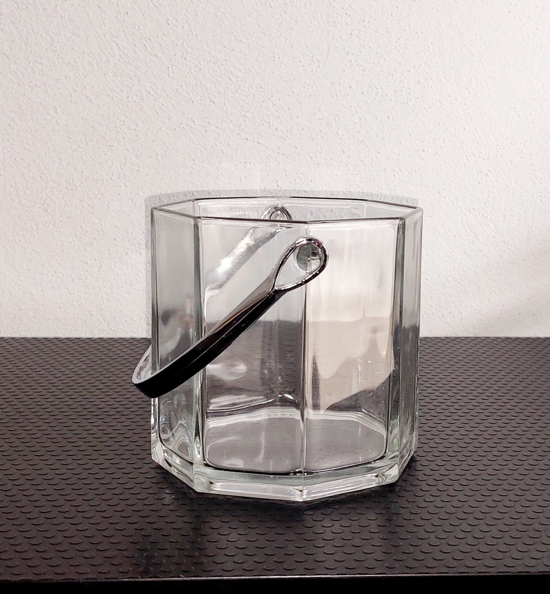 Ice Cube Container, Mcm Ice Bucket, Octagonal French Ice Bucket - Etsy