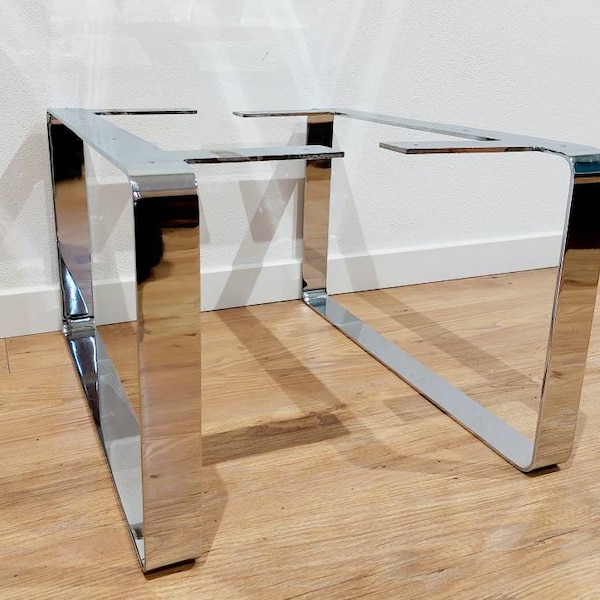 Chrome Table Legs - Etsy