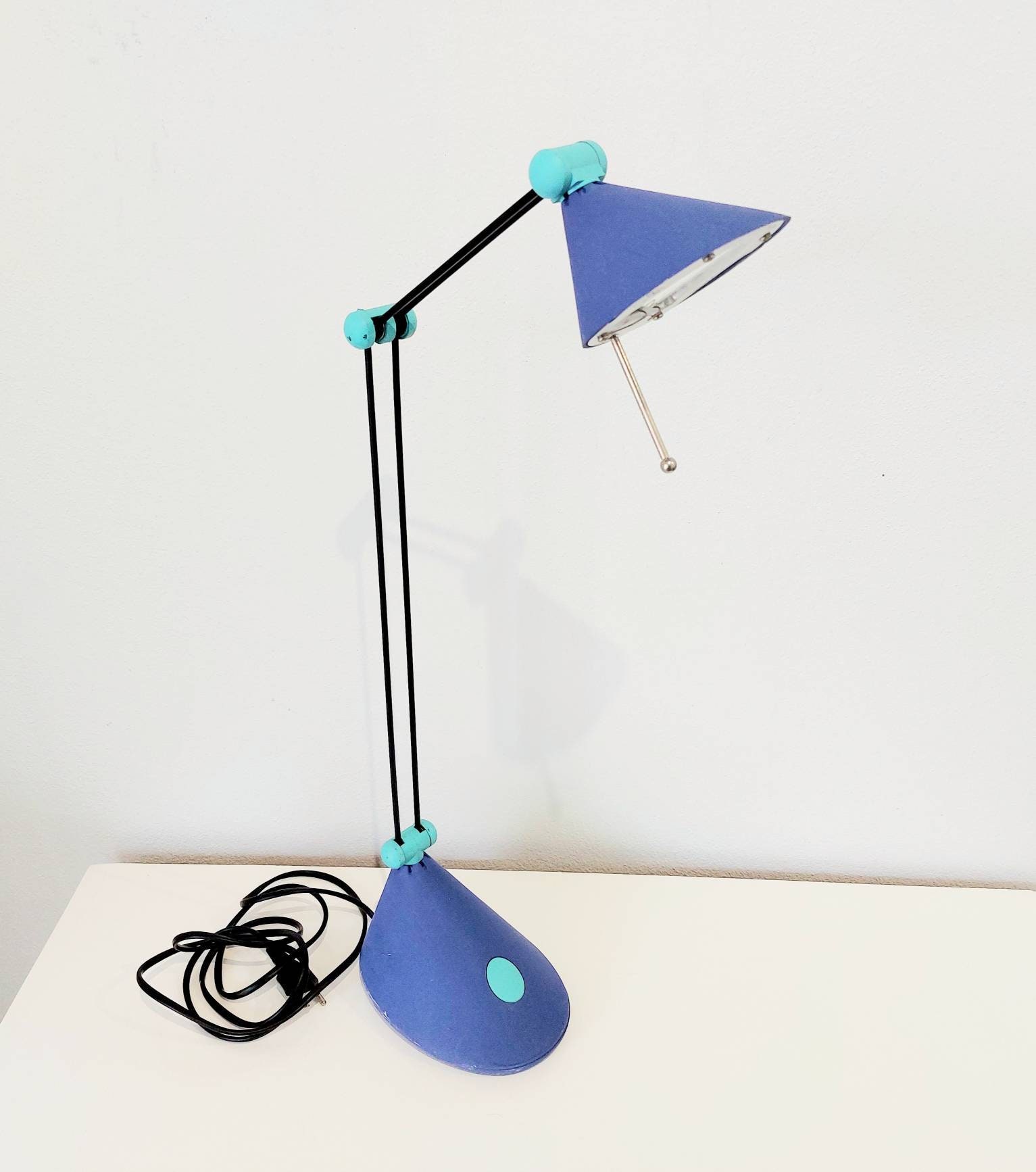Space Age Table Lamp / Atomic Desk Lamp / Articulated Desk Lamp ...