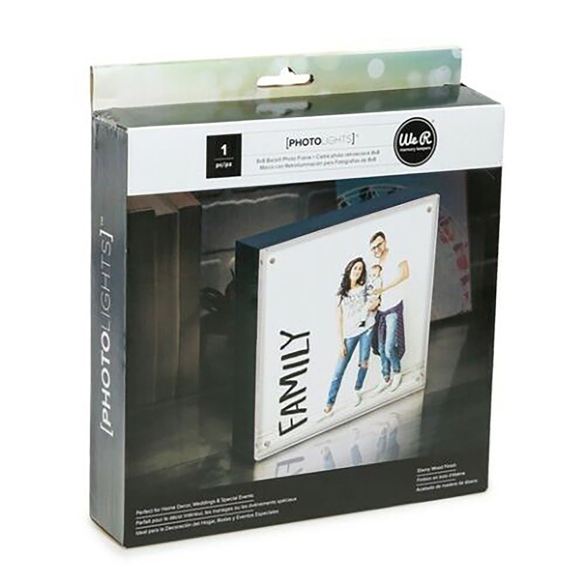 Photo Light Wood Frame Backlit Box - Etsy