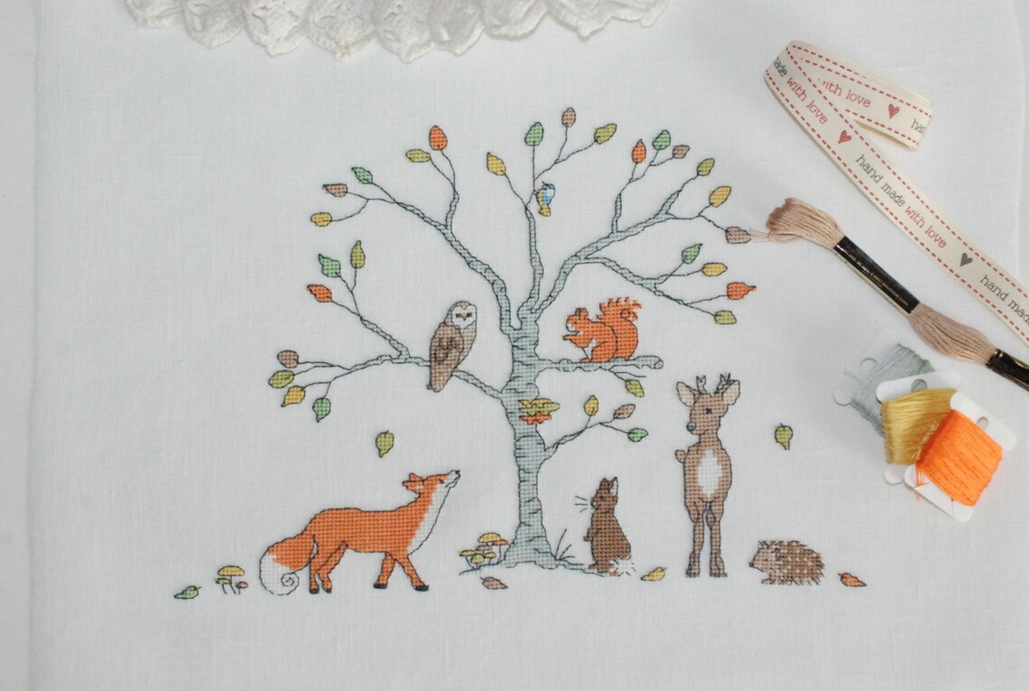 Finger Puppets & Cross Stitched Picture Finger Puppets | Etsy