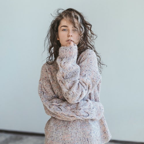 Hand Knit Sweater - Etsy