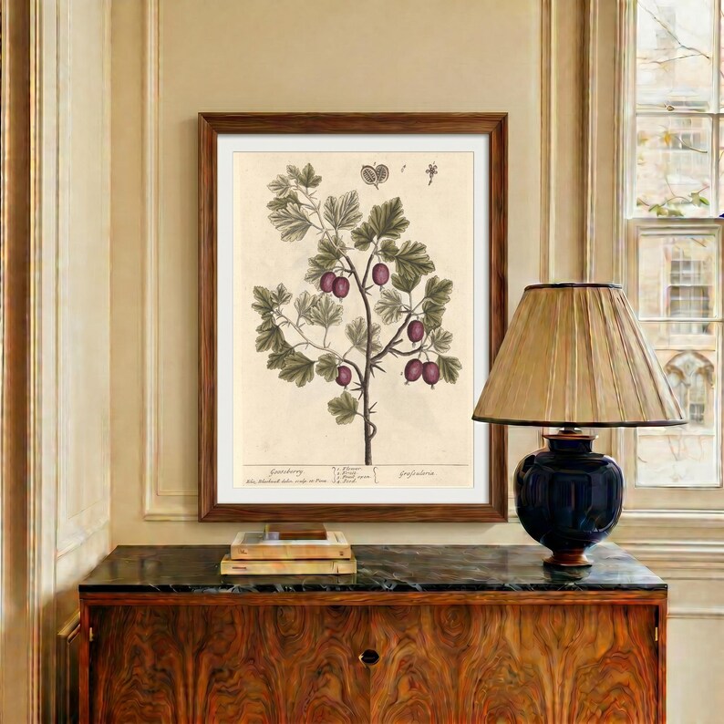 Botanical Print - Printable Art Collection | Classic Floral Art ...