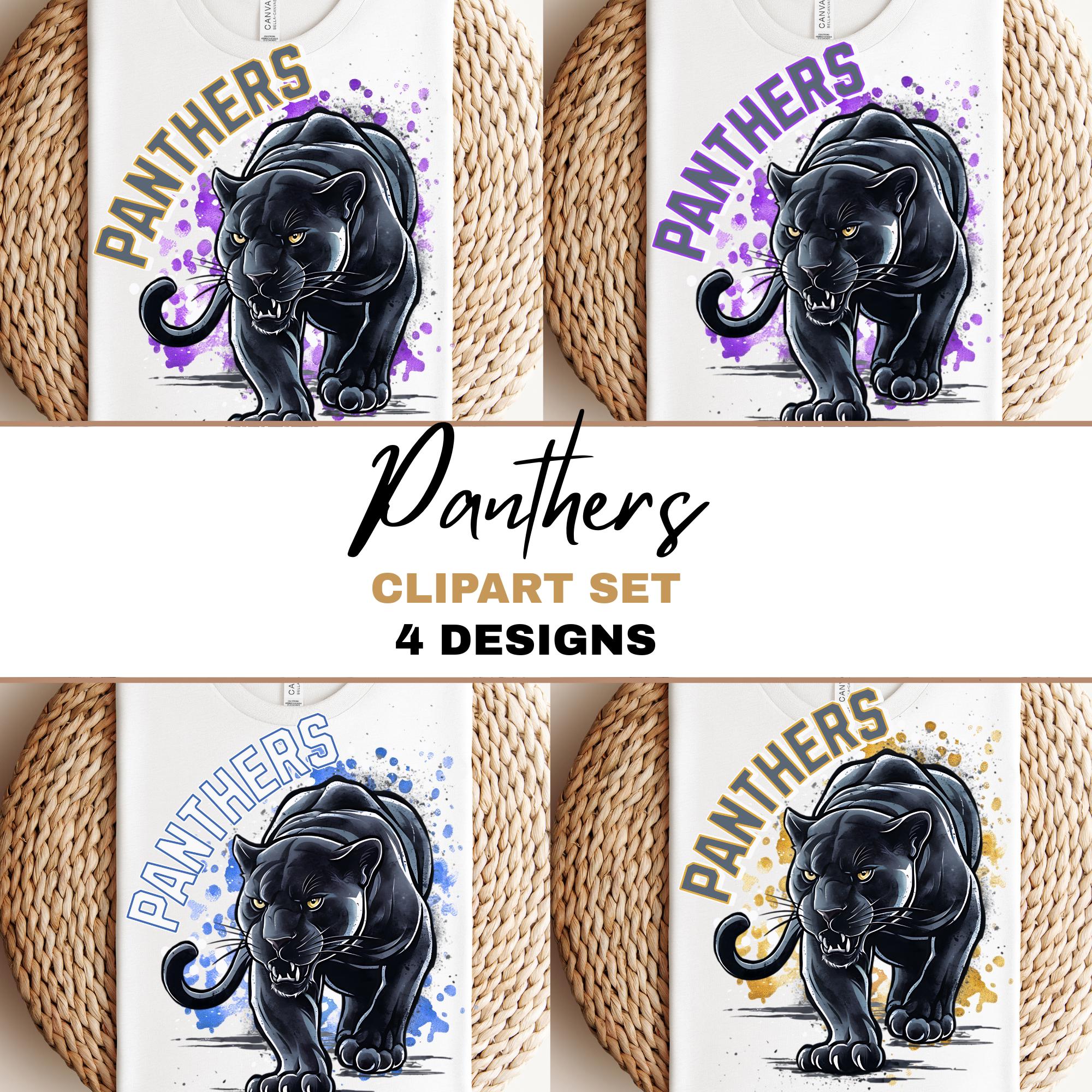 Panthers Football PNG, Sublimation Panther Graphic, Fierce Panther ...