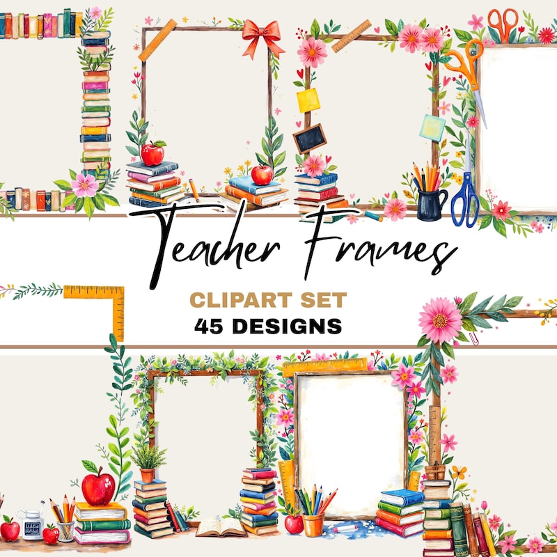 Teacher Frames - Etsy