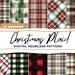 Christmas Holiday Plaid Seamless Repeat Pattern JPEG - Etsy