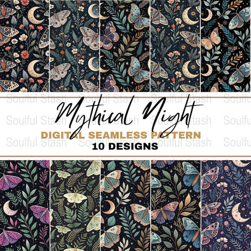 Moth Wallpaper for Walls - Etsy UK